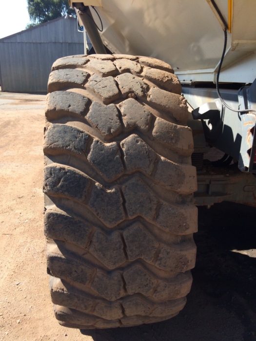 Excellent Performance Magna MA02 on Terex ADT in South Africa | Magna Tyres