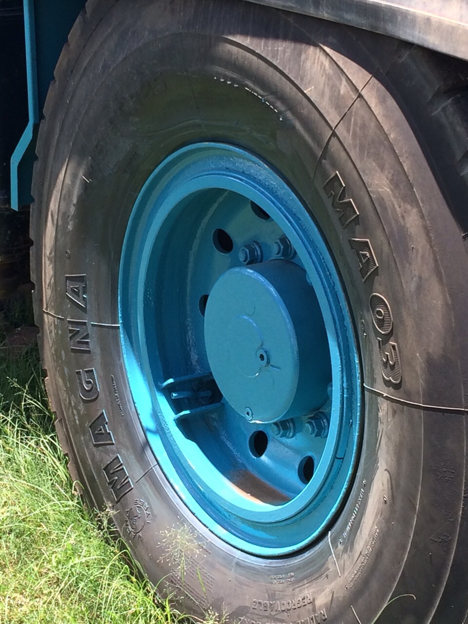 Terex Mobile Crane Running on Magna MA03 Tires in South Africa | Magna Tyres